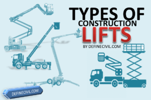 Types of lifts – Scissor lifts – Fork lifts – Aerial & Boom - Definecivil