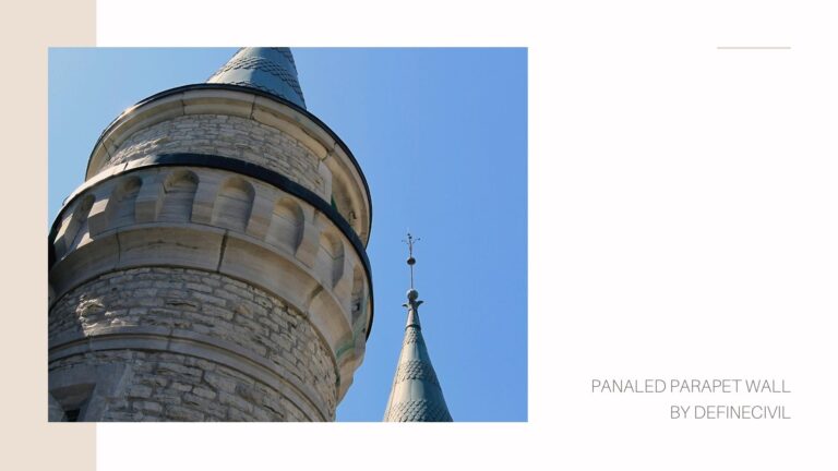 Parapet Wall – Purpose – Designs – Types – Function – Size - Definecivil