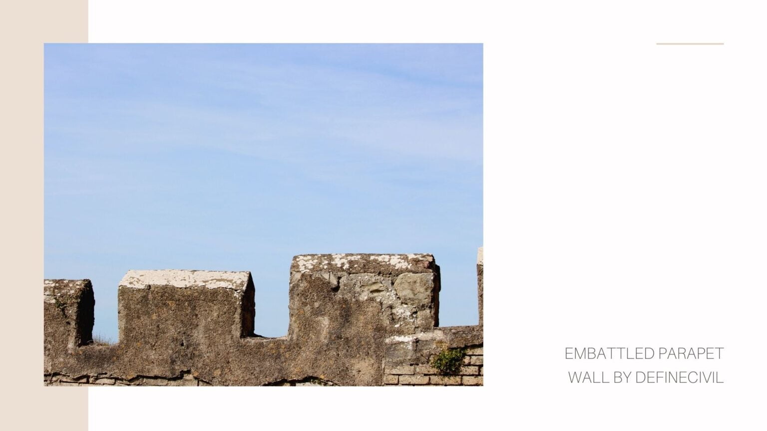 Parapet Wall – Purpose – Designs – Types – Function – Size - Definecivil