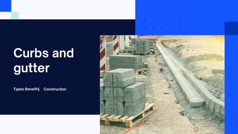 Curbs and Gutter – Detail – Types – Dimensions – Advantages - Definecivil