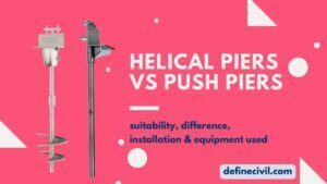 Push Piers vs. Helical Piers – Basics, Difference, Applications ...