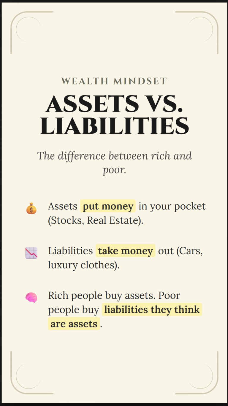 The Wealth Equation: Assets vs. Liabilities Explained - Definecivil